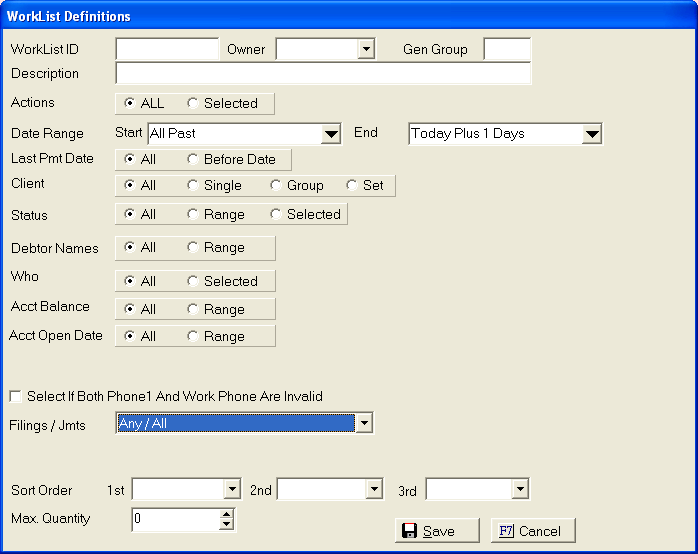 How to Create an Operator Worklist